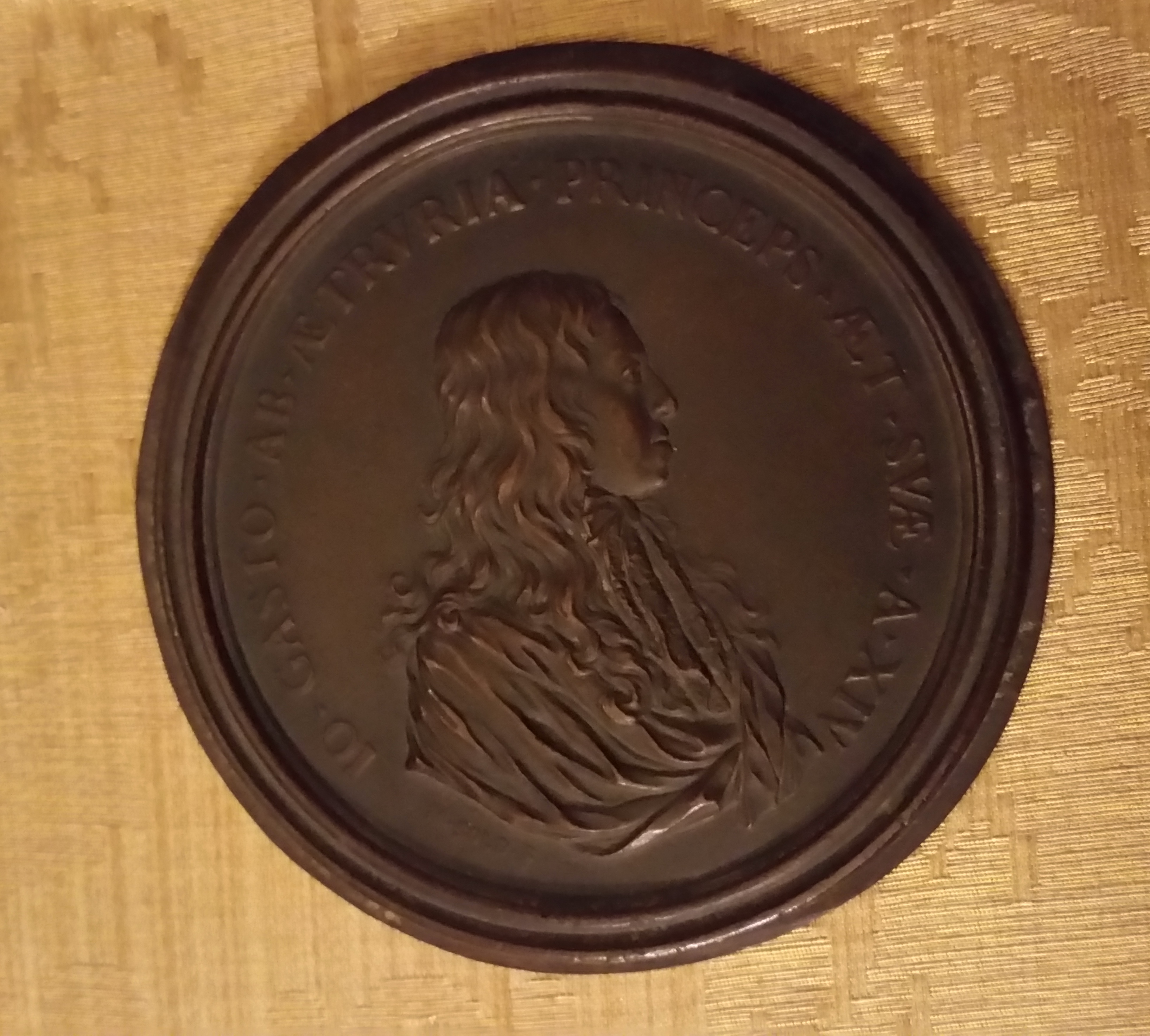 Medal of Gian Gastone de'Medici, Massimiliano Soldani Benzi, 17th ...