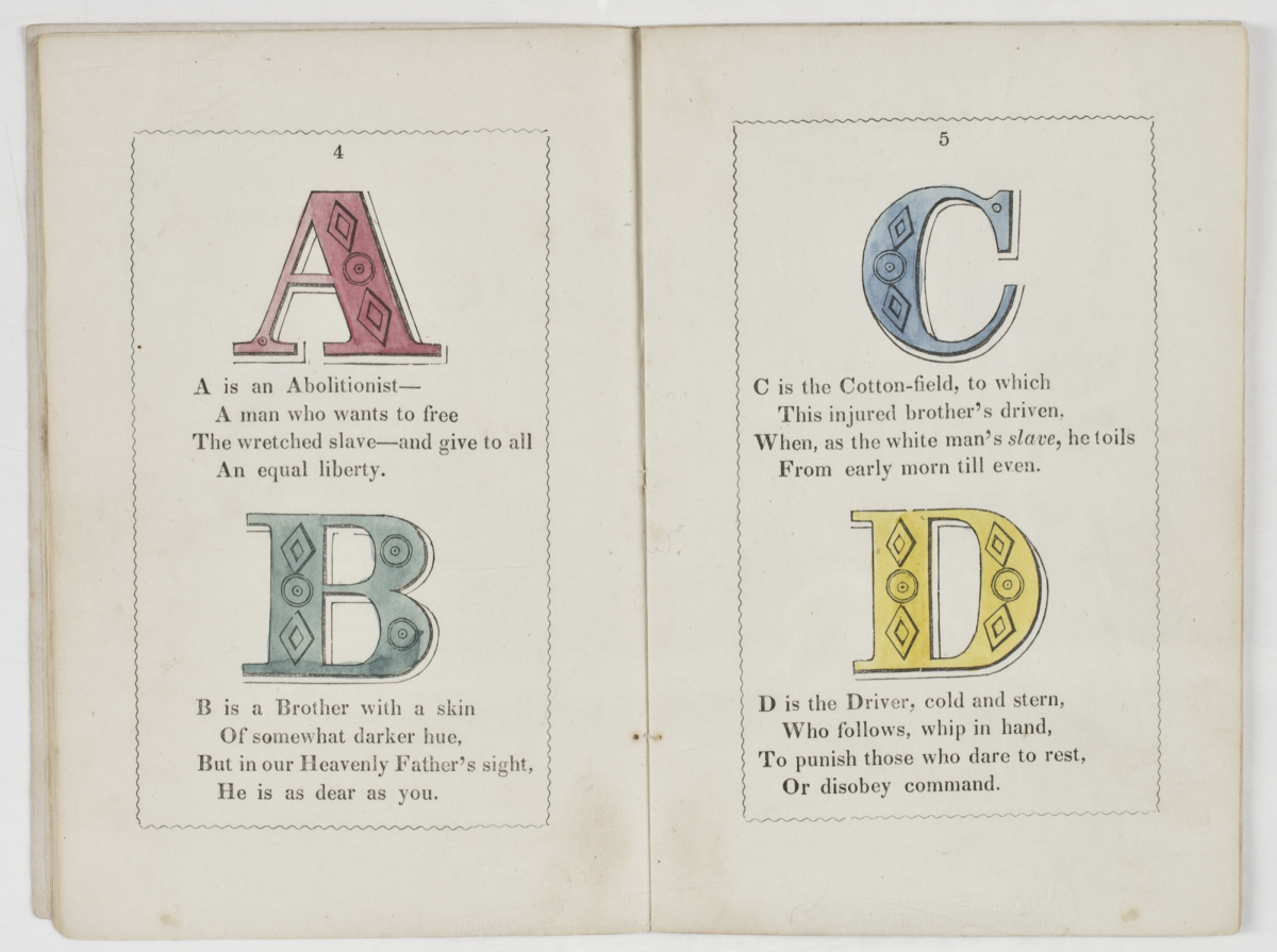 The Anti-Slavery Alphabet | COVE